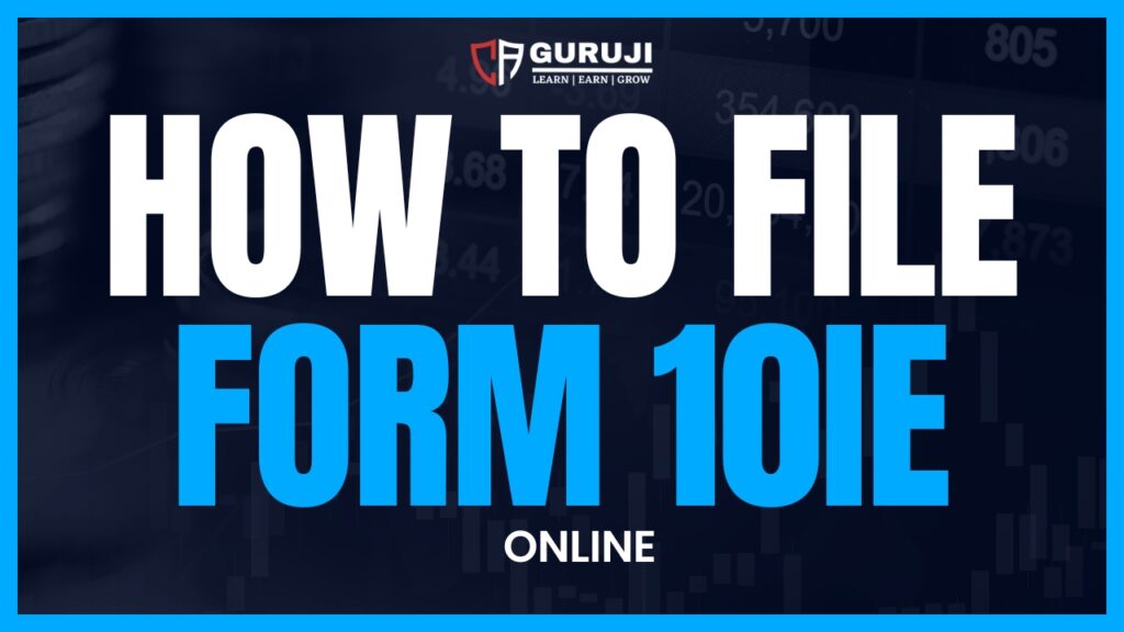 Form 10E - Arrear of Salary Relief u/s 89